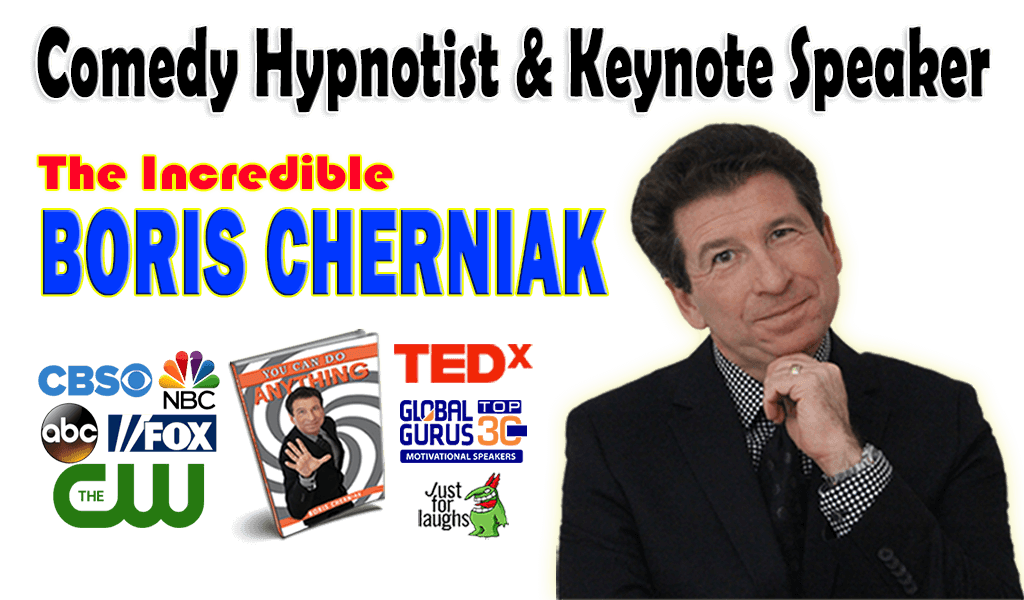 Comedy Hypnotist & Keynote Speaker | The Incredible Boris