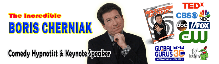 Hypnotist & Keynote Speaker Incredible Boris